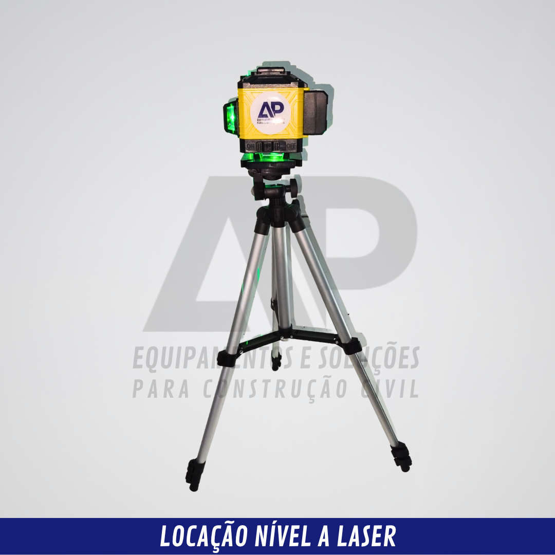 Locação Nível a Laser - AP Equipamentos e Soluções para Construção Civil